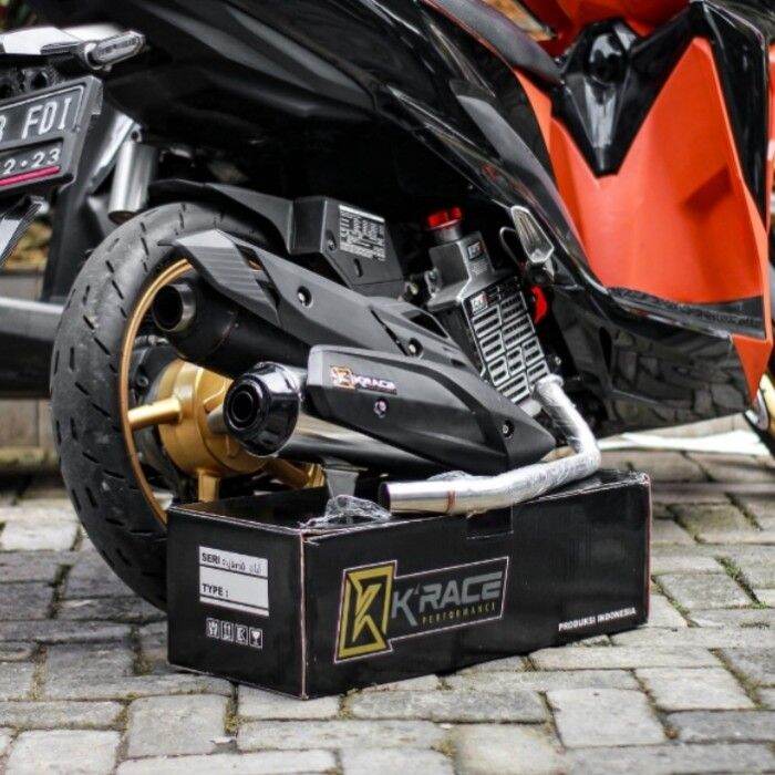 Knalpot Krace Exhaust Honda Vario oldVario new Matic Standar Racing | Lazada Indonesia