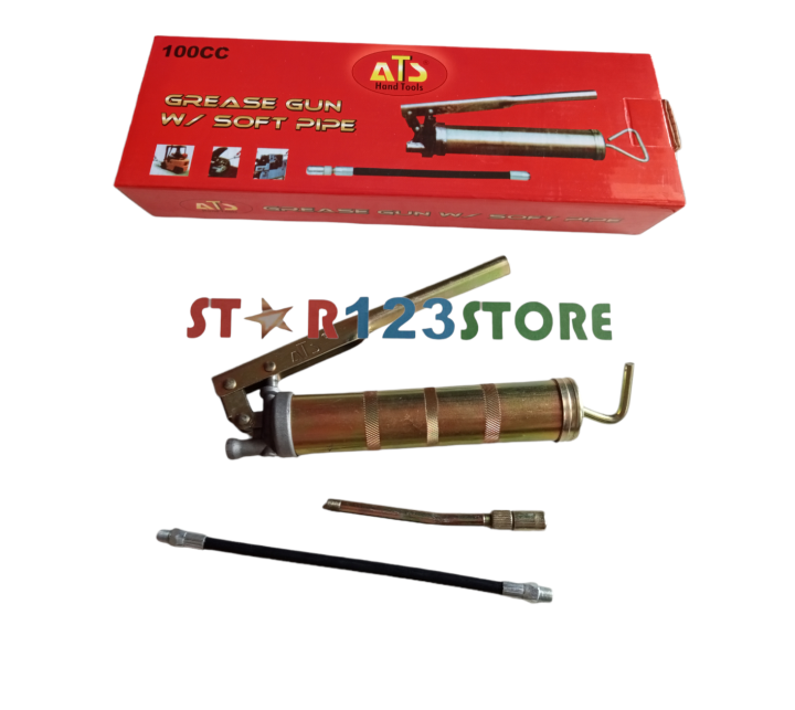 Pompa Gemuk 100 cc Stempet Tangan Hand Grease Gun 100cc | Lazada Indonesia