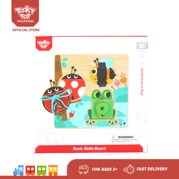 Tooky Toy Basic Skills Board | Lazada PH