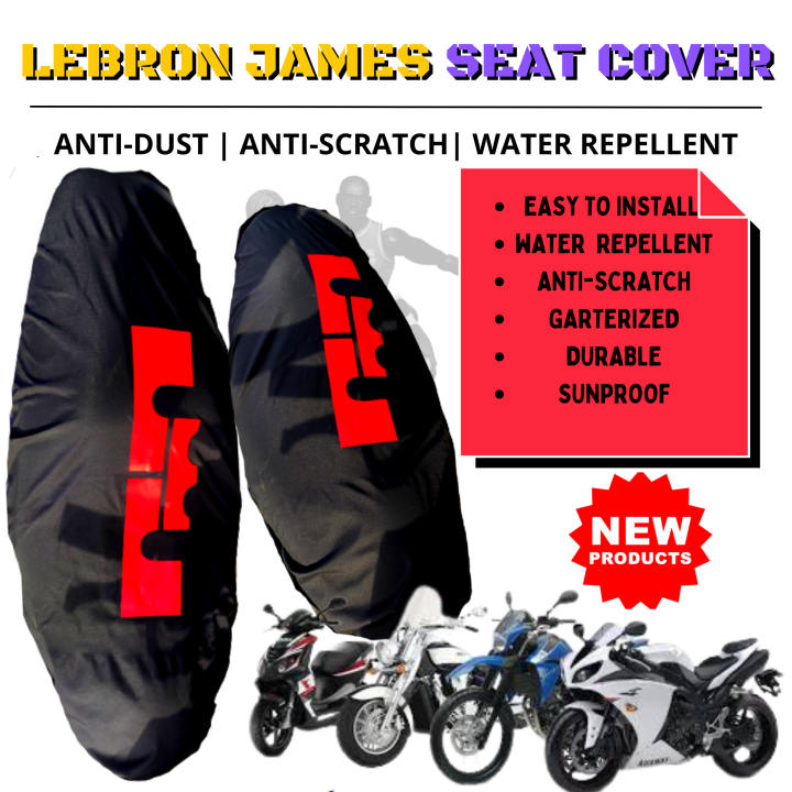 Motorcycle Seat Cover for YAMAHA NMAX V1 - Lebron RED / BLACK ...