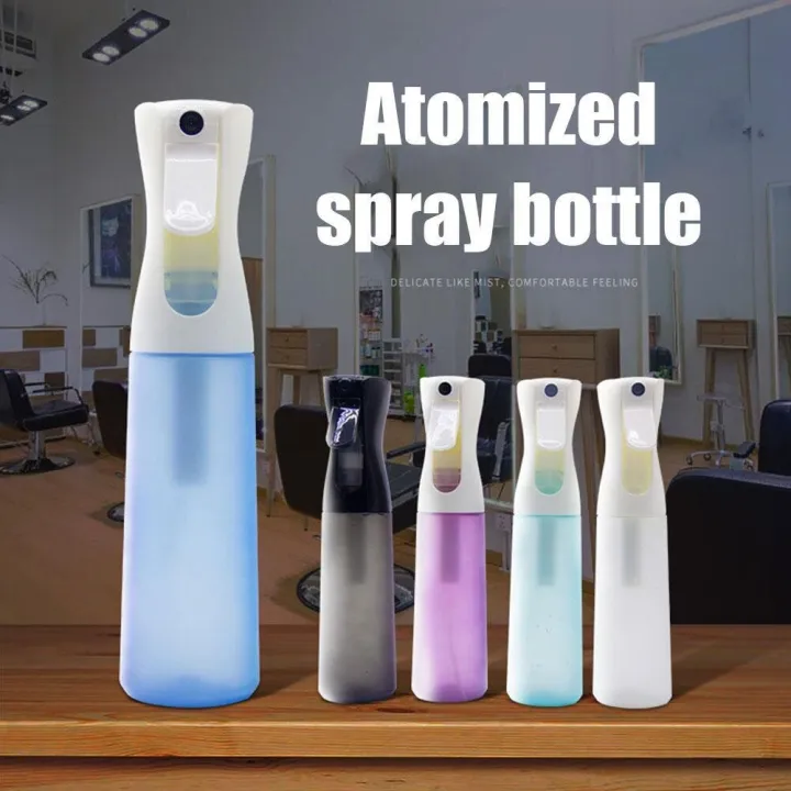 Spray Bottle 300ml Continuous Spray Bottle Mist Alcohol Dispenser Sprayer Bottle Hair Plant ...