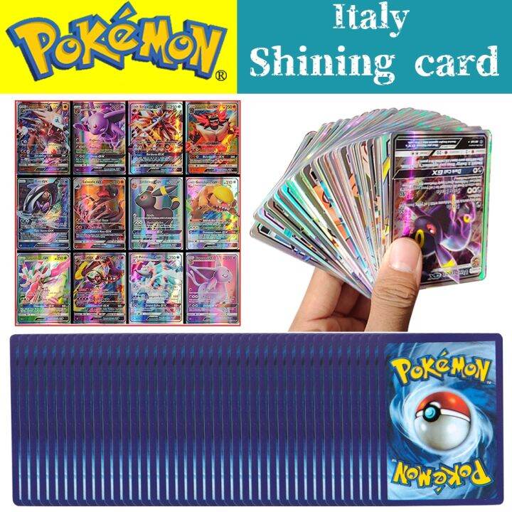 2023 New Italian Pokémon Cards Vmax Pikachu Game Battle Card Kids for ...