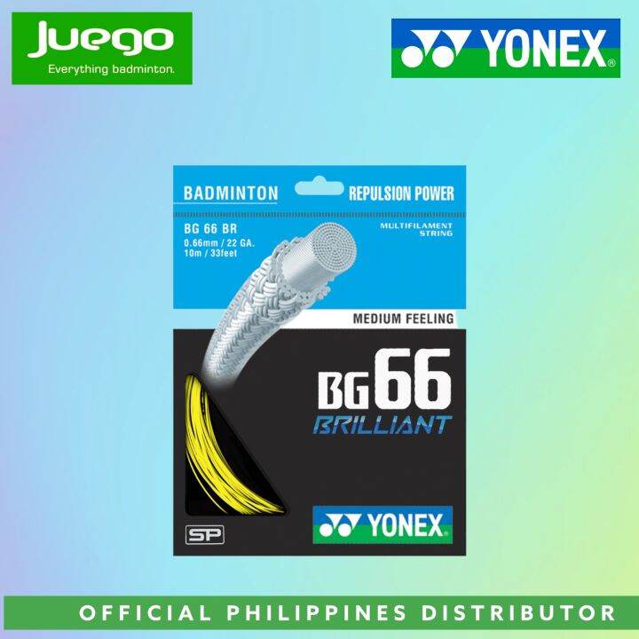 Yonex BG 66 BRILLIANT Badminton Strings | Lazada PH
