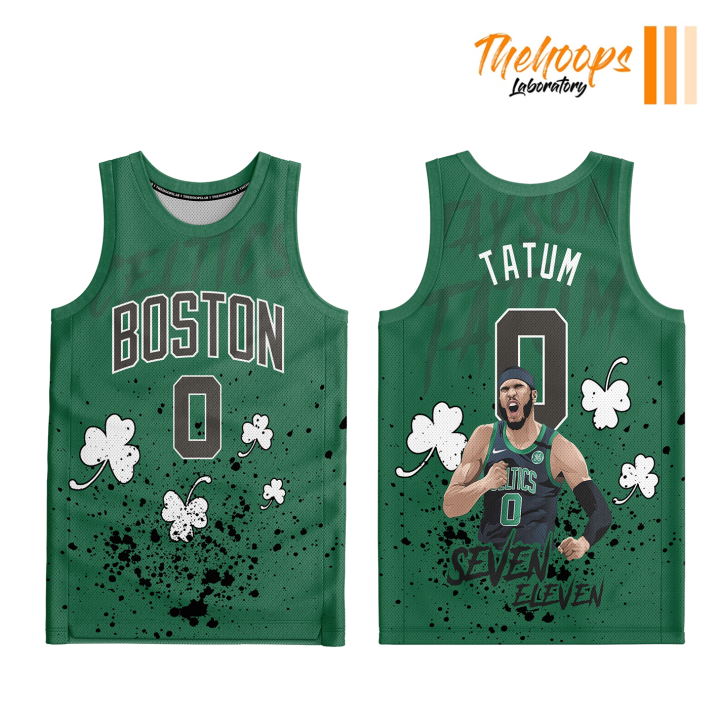 THL NBA Boston Celtics Jayson Tatum Customized design Full Sublimation ...