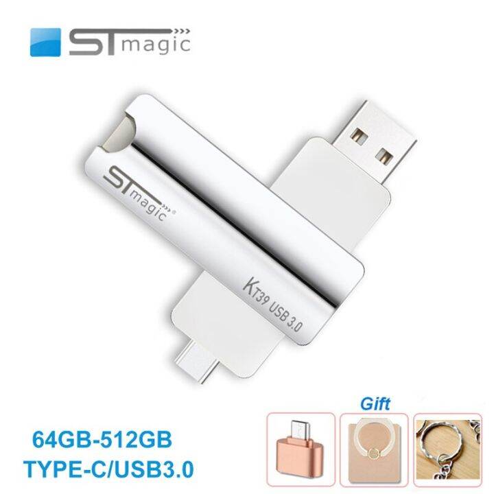 original STmagic USB Flash Drive 128GB 64GB 256GB 512GB usb3.0 type C ...