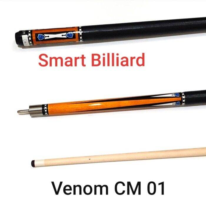 Venom Pool Cue CM-01 - Combat Uniloc Series Billiard Stick Stik Biliar ...