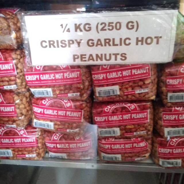Iligan's Crispy Garlic Hot Peanut 1/4 kilo (250g) | Lazada PH