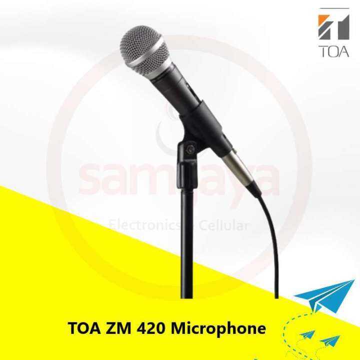 TOA ZM 420 Microphone | Lazada Indonesia
