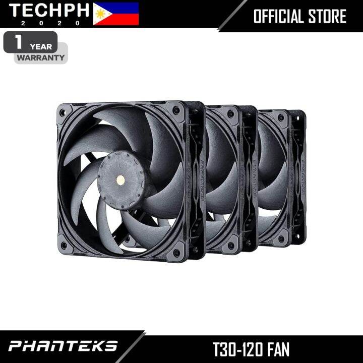 Phanteks T30 120 Fan, Premium High-Performance Fan, Excellent Sound ...