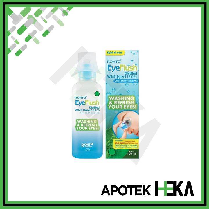 Rohto Eye Flush Pencuci Mata 150 ml | Lazada Indonesia