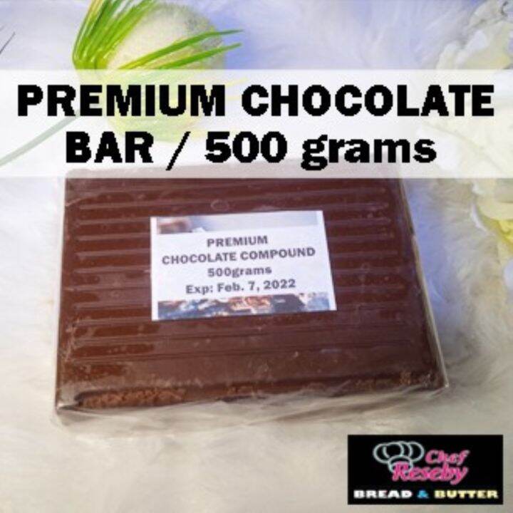Chocolate bean PREMIUM CHOCOLATE COMPOUND (500 grams) Expiration: 23 ...