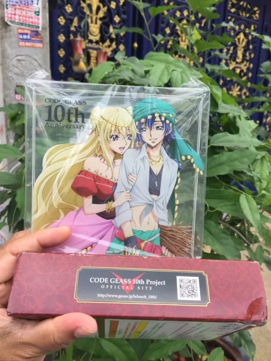 ฉากตั้งโชว์ อคริลิก สวยมาก โค้ด กีอัส CODE GEASS 10th Anniversary ...