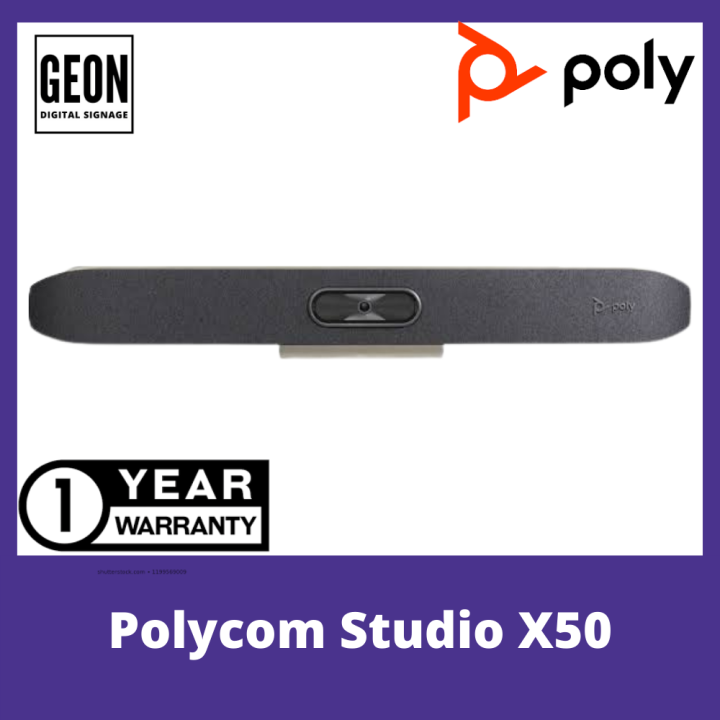 POLYCOM Poly Studio X50 All-in-one 4K Video Conference/Collaboration ...