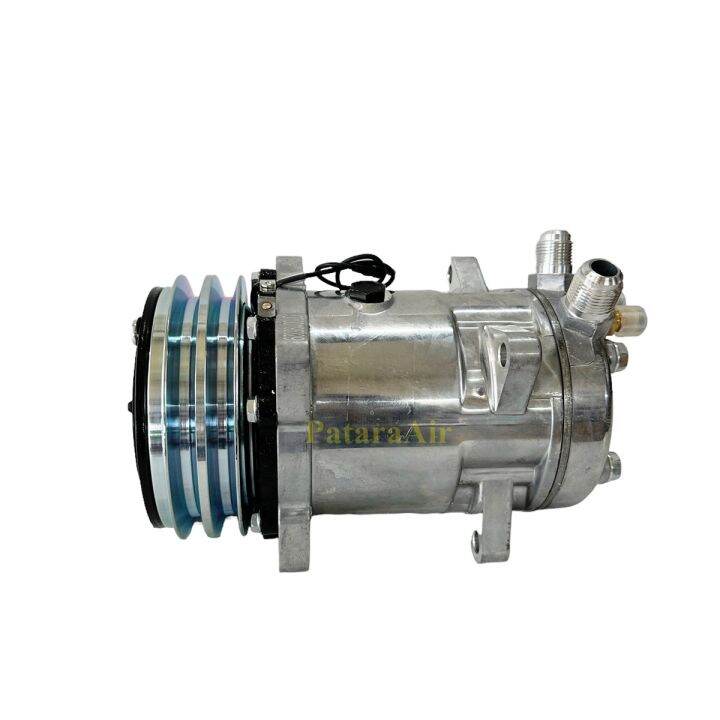 คอมแอร์ SD 510 12v. เกลียวหัวแฟร์ คอมเพรสเซอร์ แอร์ คอมแอร์รถยนต์ Compressor | Lazada.co.th