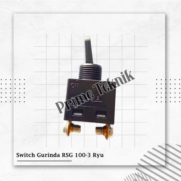 Switch Saklar Gerinda 4" RSG100-3 RSG100-4 RYU Grinder Gurinda 4 inch ...