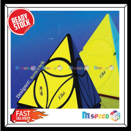 [MSPEEDCUBE] QIYI COIN TETRAHEDRON PYRAMINX CUBE | Lazada