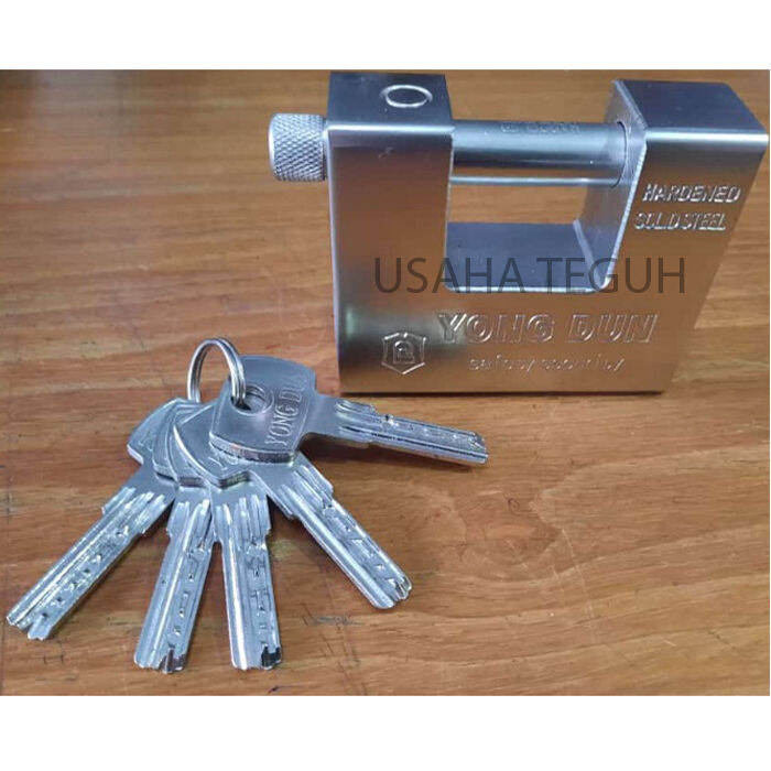 Gembok Gudang Petak 85mm YONG DUN | Lazada Indonesia