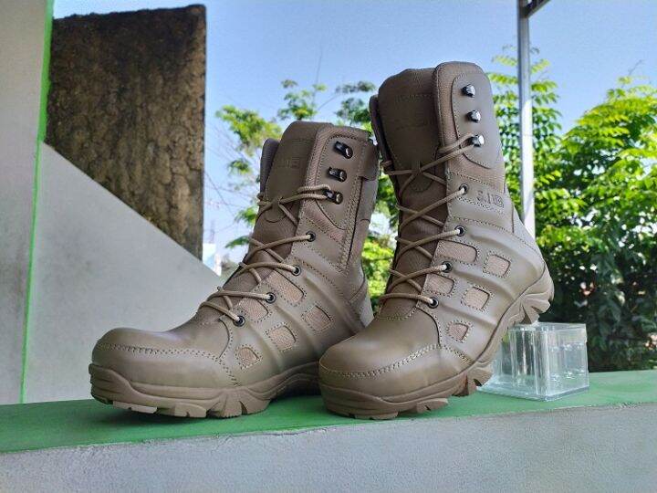 Sepatu Boots zimzam 511 Militer Taktis Sepatu Pria swat Army Boots ...