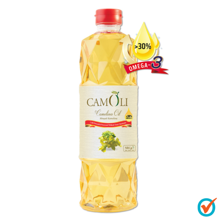 CamOli Naturally Refined Cold Pressed Camelina Oil 1kg | Lazada