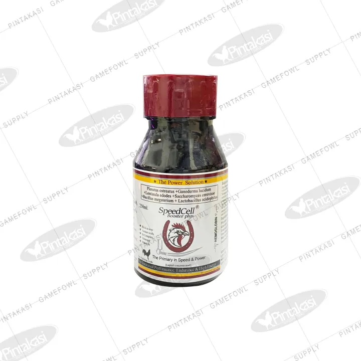 PINTAKASI NJE SpeedCell Booster Plus 250ml Red Cell Vitamins for Gamefowl Rooster (Expiry March ...