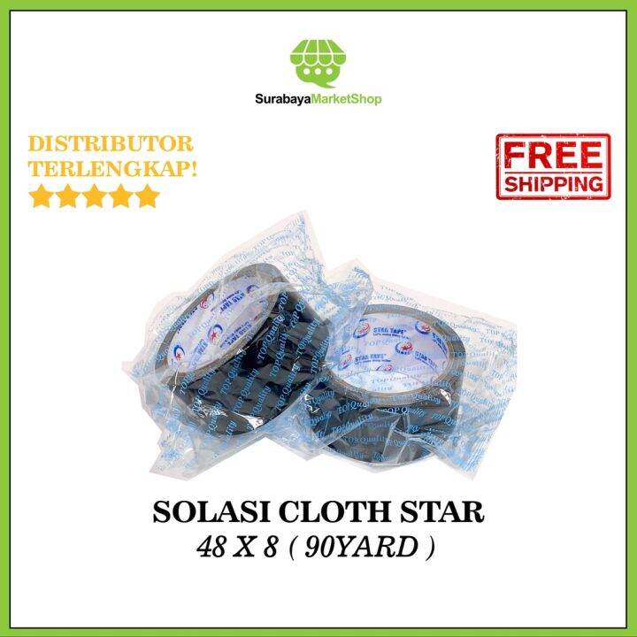 Solasi Cloth Star (9 Yard) - Solasi Hitam Kabel Listrik Nasional ...