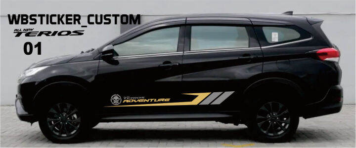 STICKER BODY SAMPING CUTTING STICKER VARIASI MOBIL SIMPLE ALL NEW ...