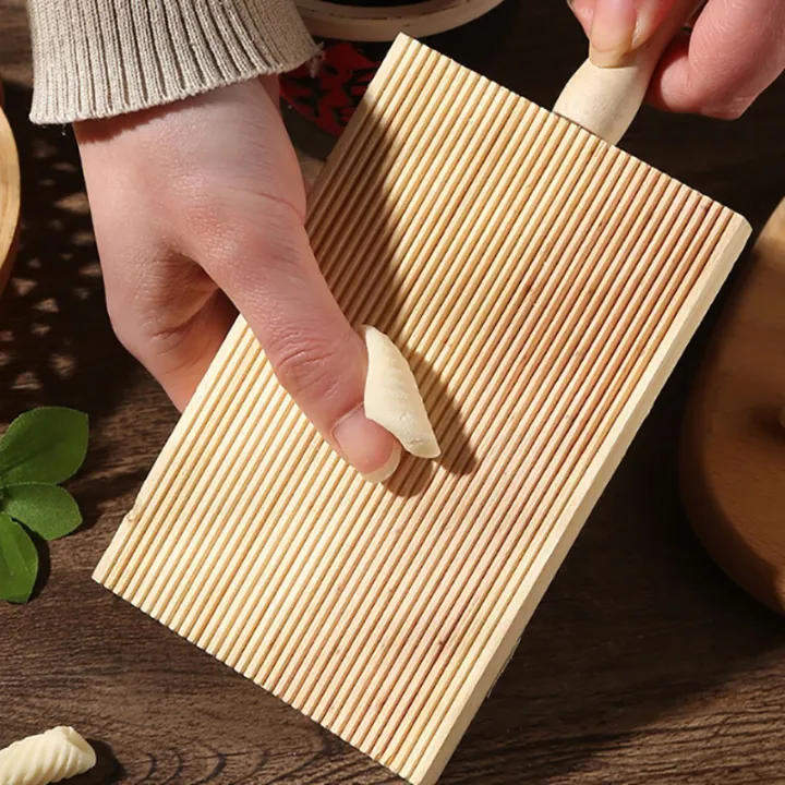 Italian Fantes Gnocchi Board Wood Kitchen Baking Tool Pasta Maker ...