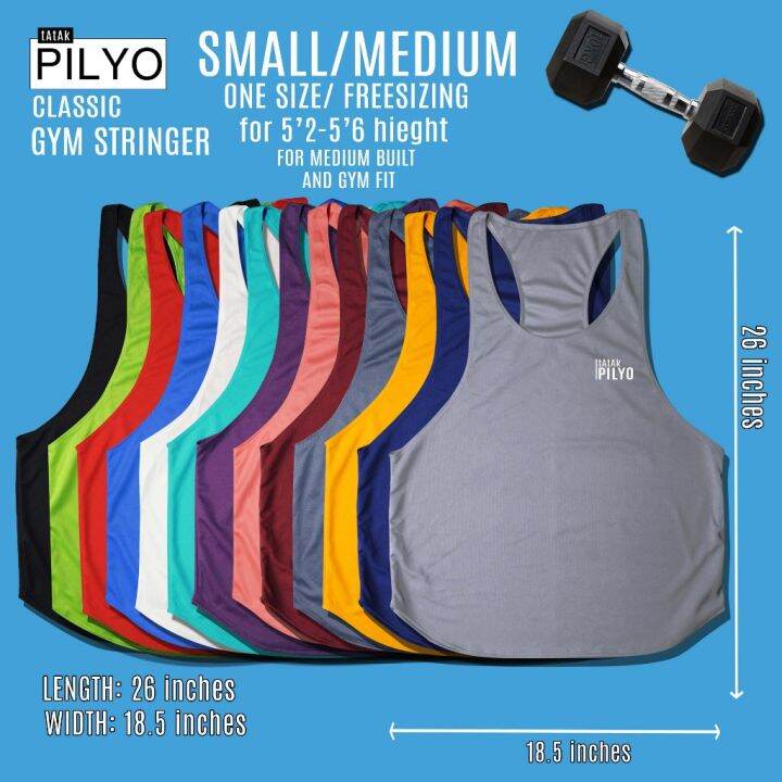 PILYO STRINGER SANDO (SMALL/MEDIUM) | Lazada PH