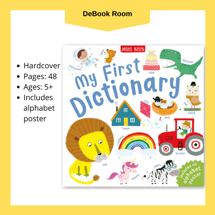Children's First Dictionary (with an alphabet poster) | Lazada