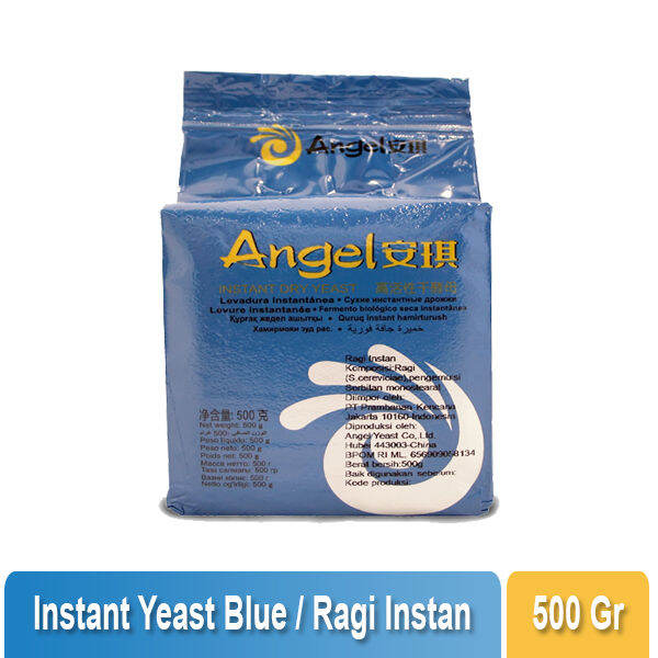 ANGEL - Instant Yeast Blue 500 gr / Ragi Rendah Gula | Lazada Indonesia