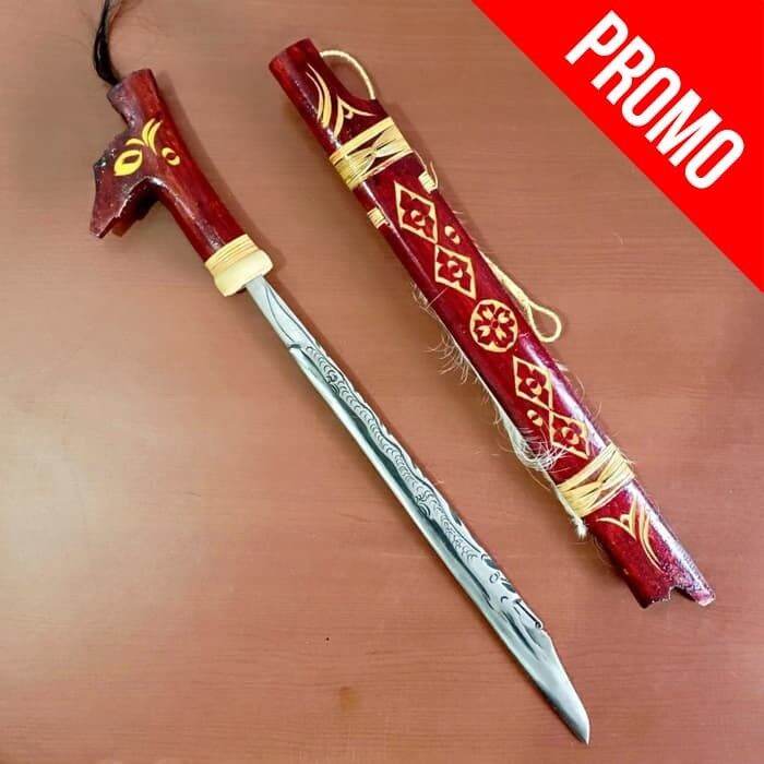 Mandau Dayak Suku Kalimantan Motif Naga Timbul | Lazada Indonesia