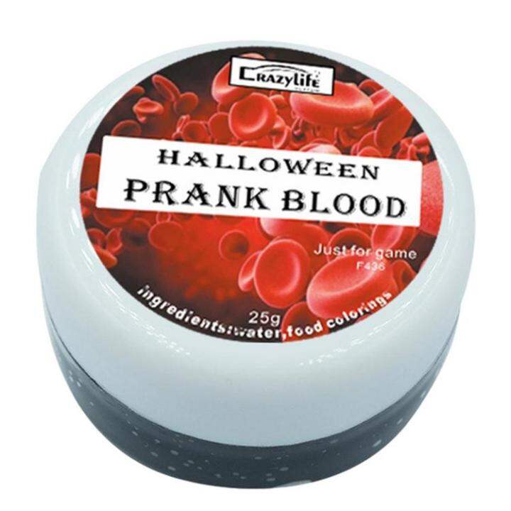 Coagulated Blood Realistic Fake Blood Halloween Special Effect Makeup ...