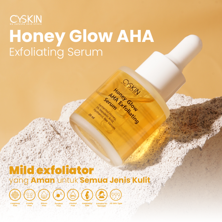 Calysta Honey Glow AHA Exfoliating Serum | Lazada Indonesia