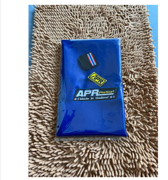 APR BLUE FOR SKYDRIVE 125 FI |WALA TAHI|RUBBER LOGO THAI APR SEAT COVER ...