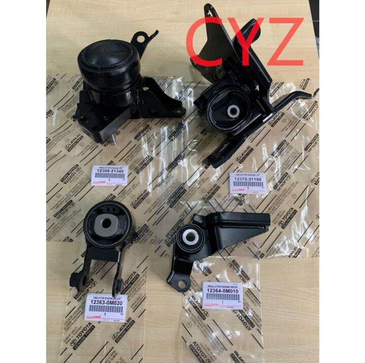 Engine Mounting Set TOYOTA VIOS NCP93 AUTO (AT) (TOYOTA THAILAND) | Lazada