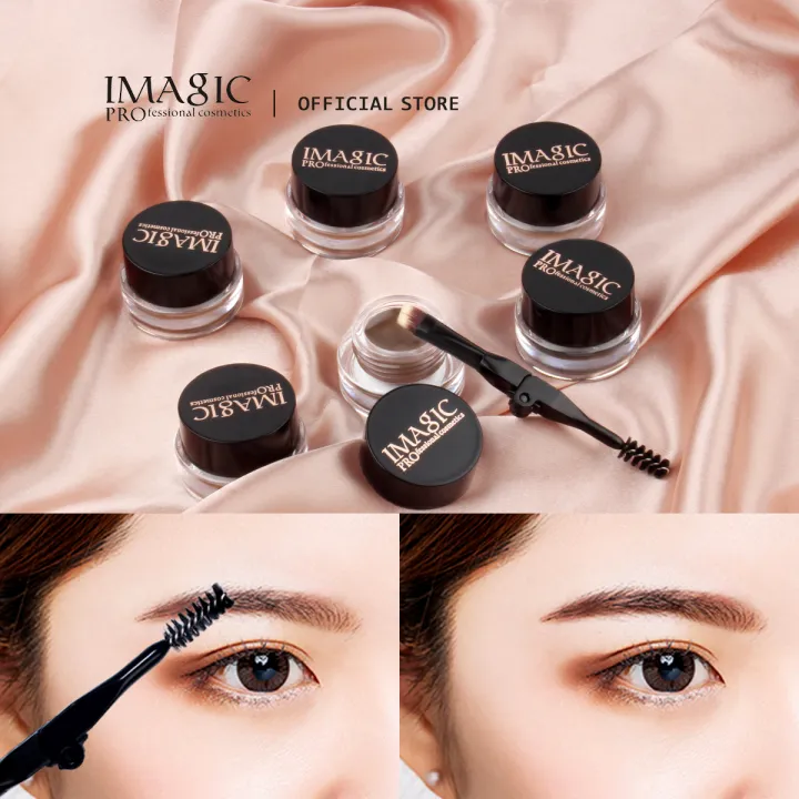 IMAGIC Natural Eyebrow Cream Waterproof Anti-sweat Shaping Eye Brow ...