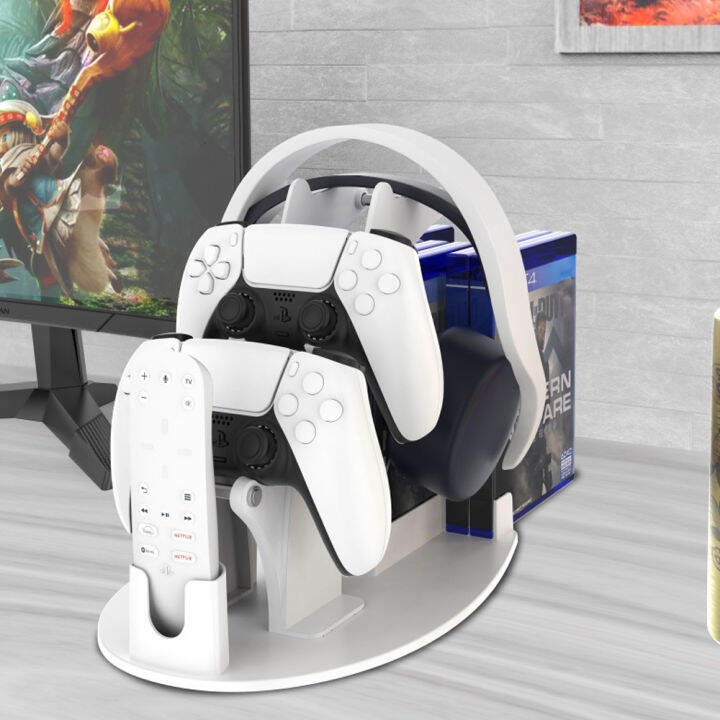 PS5/PS4/Xbox/NSPRO Universal Handle Game Disc Remote Control Storage ...