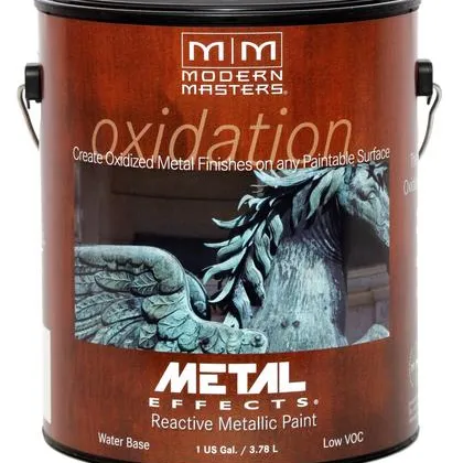 Modern Masters ME396-GAL Metal Effects Oxidizing Bronze Paint, Gallon ...