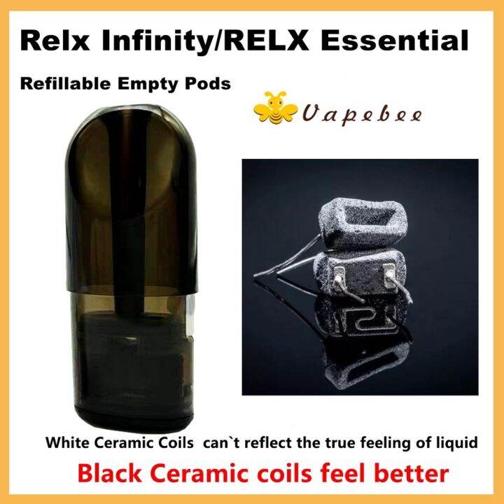 black ceramic coils of refill pod for relx infinity / essential | Lazada PH
