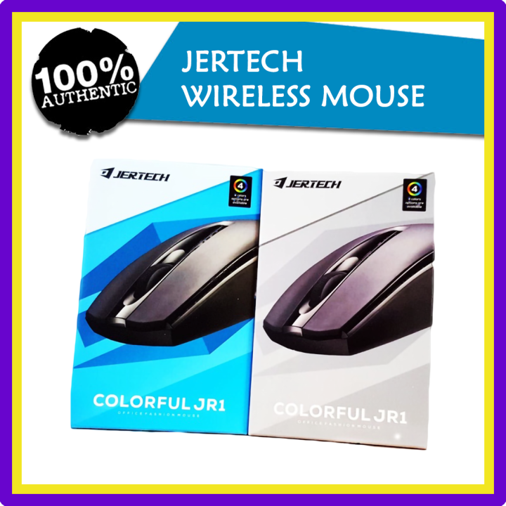 100% Original Jertech Wireless Mouse 2.4Ghz Receiver Office Optical ...