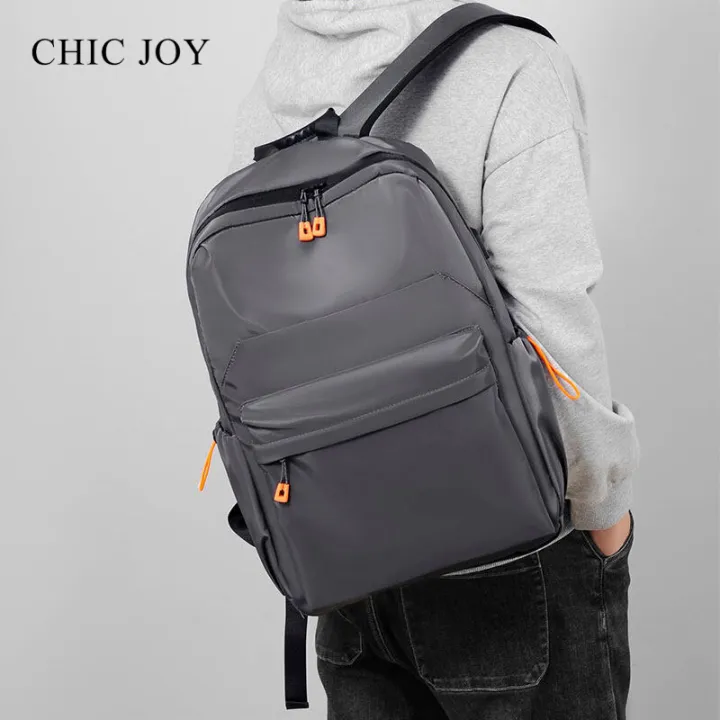 Cjoy กระเป๋าสะพายหลัง กระเป๋าเป้สะพายหลังผู้ชาย,กระเป๋านักเรียนกันน้ำผ้าออกซ์ฟอร์ดกระเป๋าเป้ ...