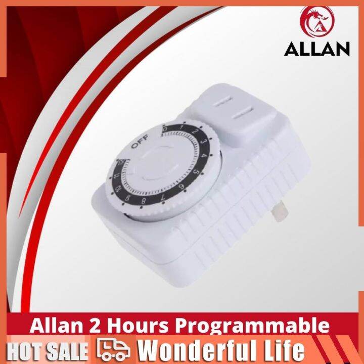 Allan 12 Hours Programmable Timer Socket CX-05 12 Hours Programmable ...