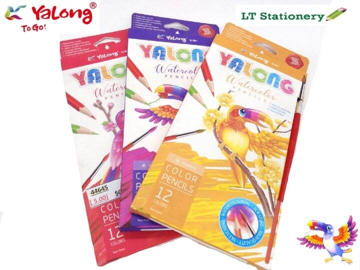Yalong Water Color Pencils 12 Colors (YL-817195-12) | Lazada PH