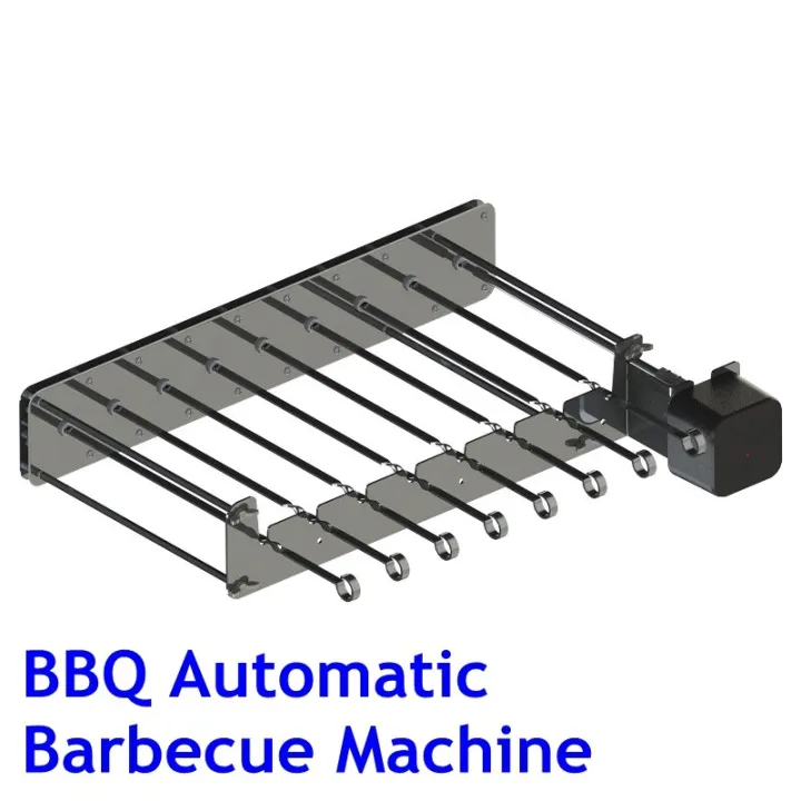 Stainless Steel Automatic Rotating Grill Charcoal Grill Barbecue ...