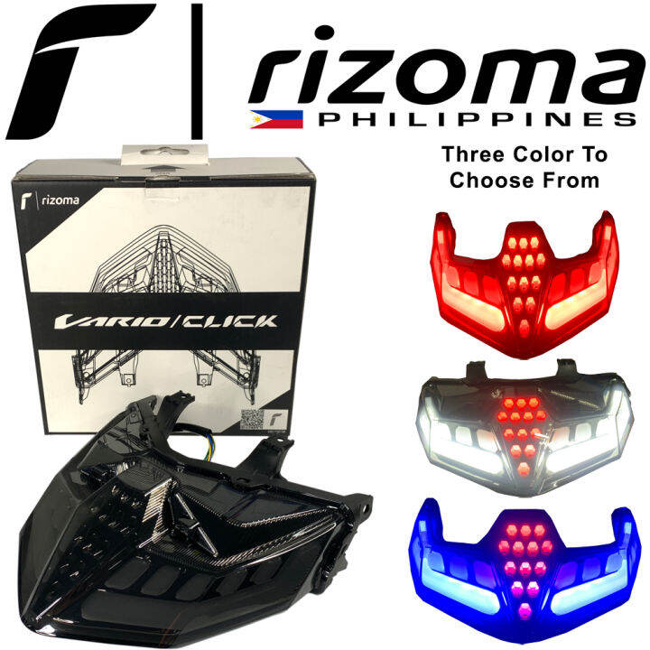 Rizoma Honda Click V2 125 & 150 Integrated Led Tail Light Signal Light ...