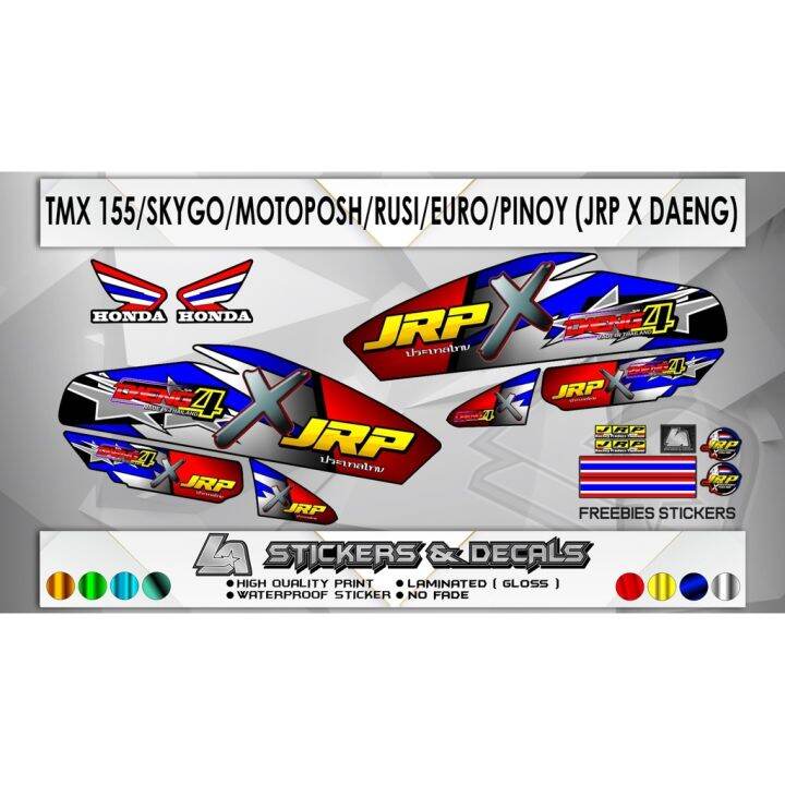 TMX 125/155 SKYGO/MOTOPOSH/RUSI/EURO/PINOY (JRP X DAENG W/ FREEBIES ...