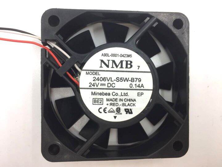 A90L-0001-0511 2406VL-S5W-B79 0423/50 24V กันน้ำ Nmb Fanuc Fan | Lazada ...