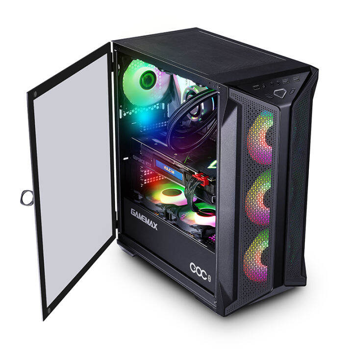 Game Empire GAMEMAX Ibuprofen COC silent pc Chassis Desktop Small Main ...