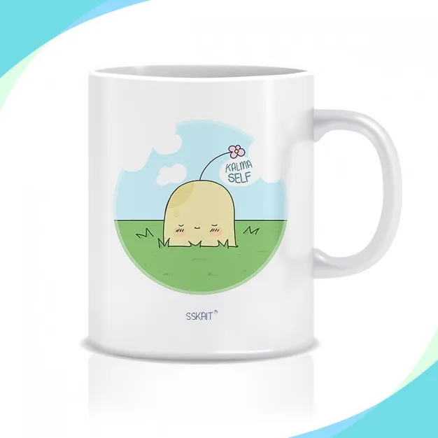 flash sales SSKAIT Patatas Kalma self Mood mug | Lazada PH