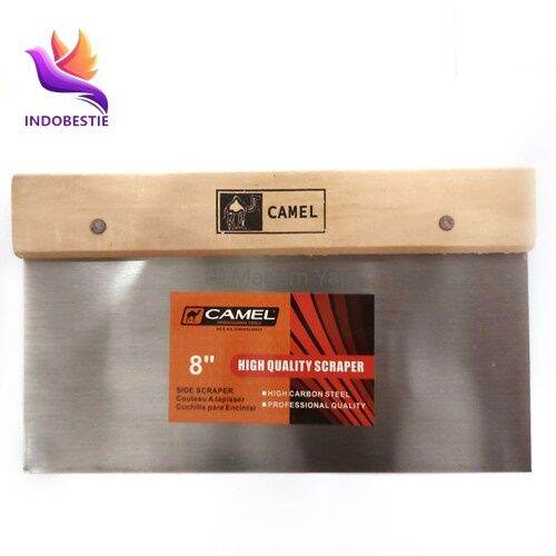 IB - Kape Gypsum Kayu 8inch - Side Scraper 8 inch CAMEL | Lazada Indonesia